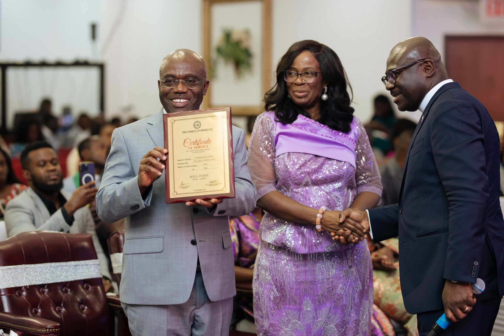 Retirement Service of Aps. John Oppong Ofori - The Church Of Pentecost ...